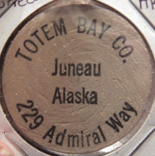 Vintage Totem Bay Co. Juneau, AK Wooden Nickel - Token Alaska | eBay