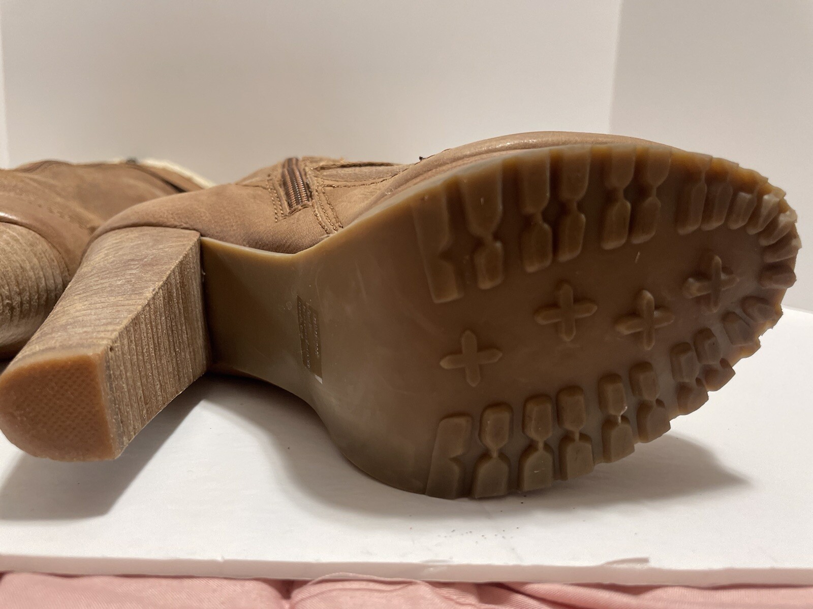 Womens REPORT FOOTWEAR ARMSTRONG BOOT-Brown-Size 6 - Gem