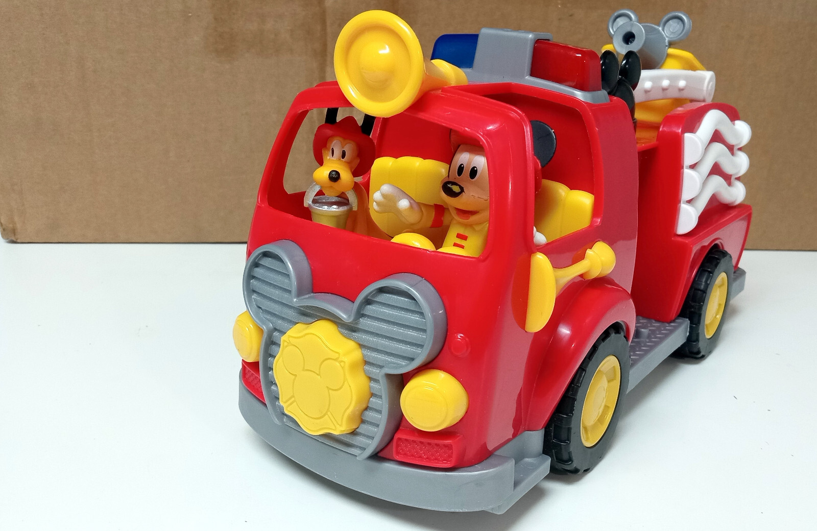 Disneys Mickey Mouse Fire Engine Fire Truck Toy With Lights And Sound ...
