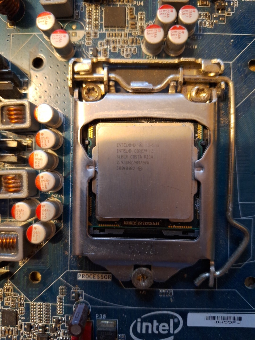 Intel DH55PJ Socket 1156 Ddr3 Motherboard With SLBTD I3-540 CPU and RAM ...