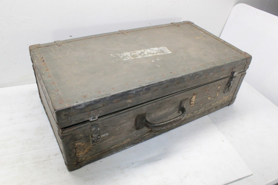 Original U.S. WWII 1944 Signal Corps Mine Metal Detector Kit SCR 625-C ...