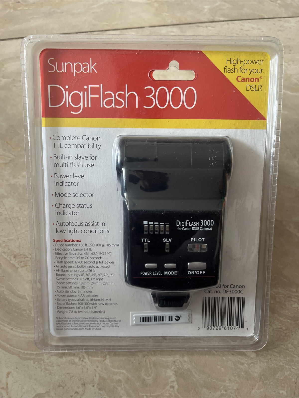 Sunpak DF3000C Shoe Mount Flash for Canon for sale online | eBay