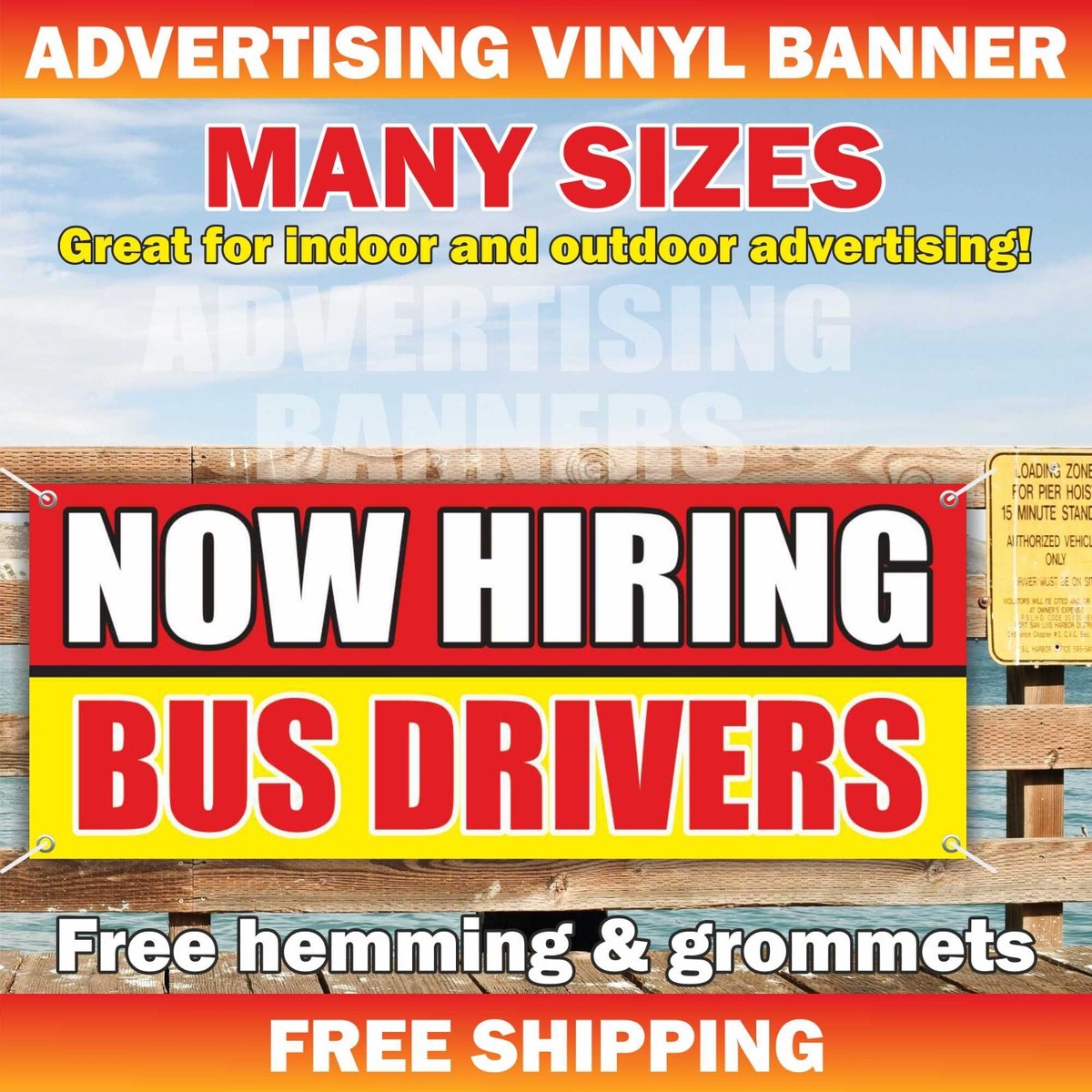 Bus Banner Size