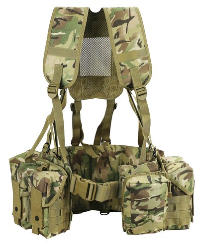 BRITISH ARMY AIRBORNE WEBBING SYSTEM MTP MOLLE BTP TACTICAL PLCE ...
