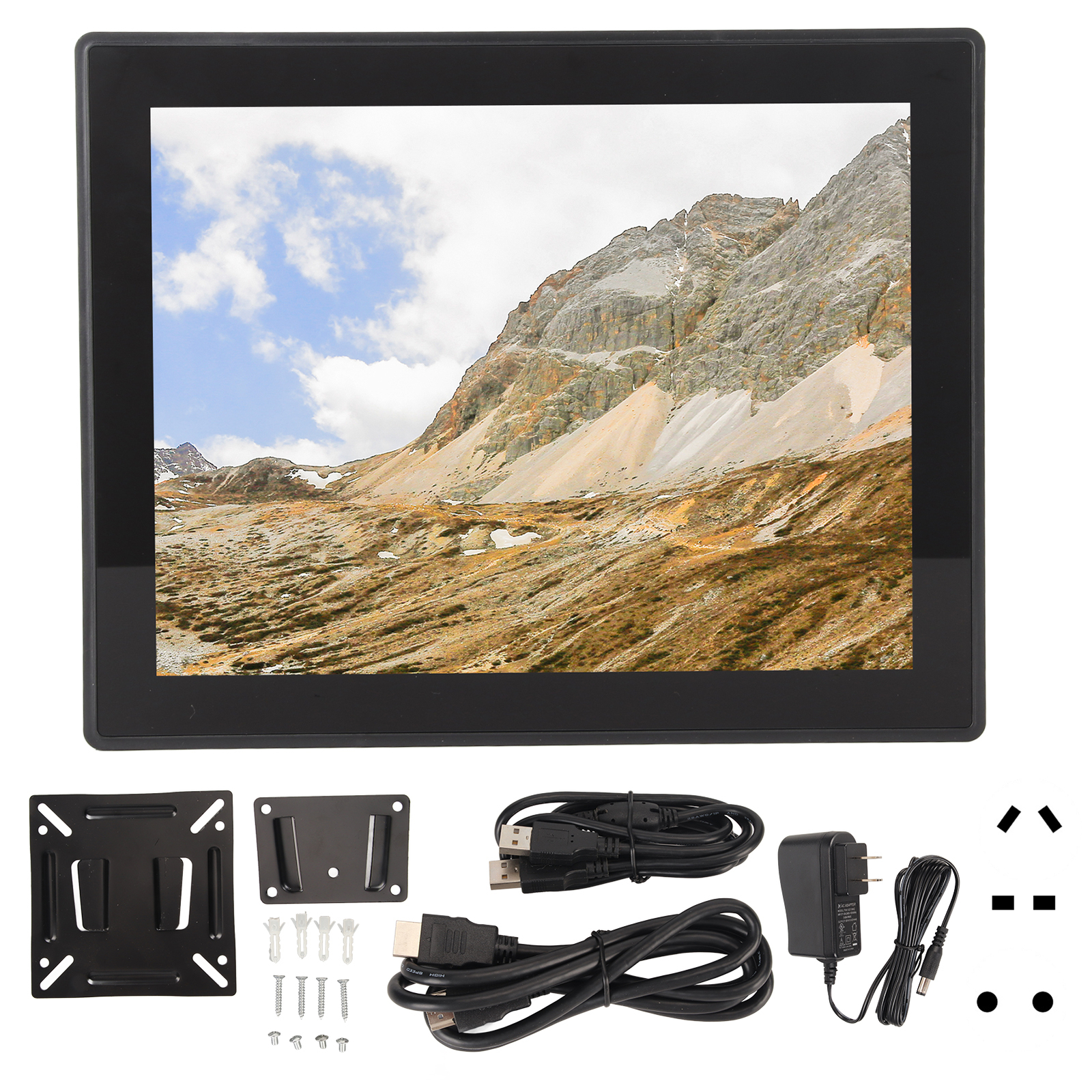 10.4 Inch Touchscreen Monitor 4:3 Wall Mounted 800x600 NT LED Monitor ...
