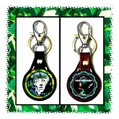 WINGER ROCK BAND TWO LEATHER KEYCHAINS 🇺🇸 ROCK N’ ROLL CAR ACCESSORIES ...