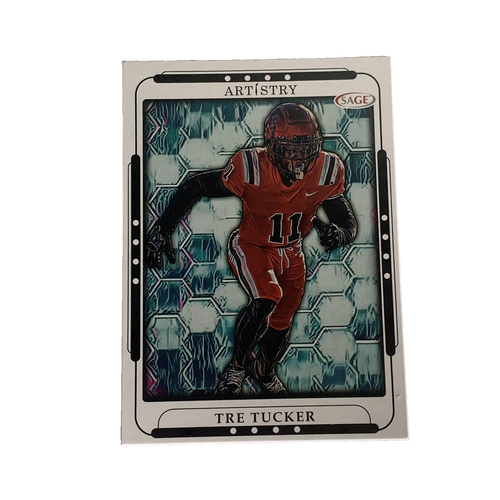 2023 SAGE ARTISTRY Football Card #122 Tre Tucker | eBay