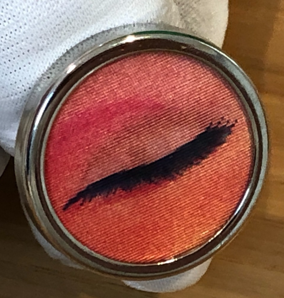 WINKING EYE RING * vtg lenticular + case * Tyler Durden's Ring from ...