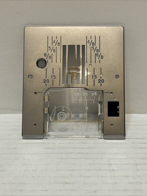 Needle Plate 754636102 Janome 18W LE, 4618, 4618LE, 4623, 4623LE, 5018 ...