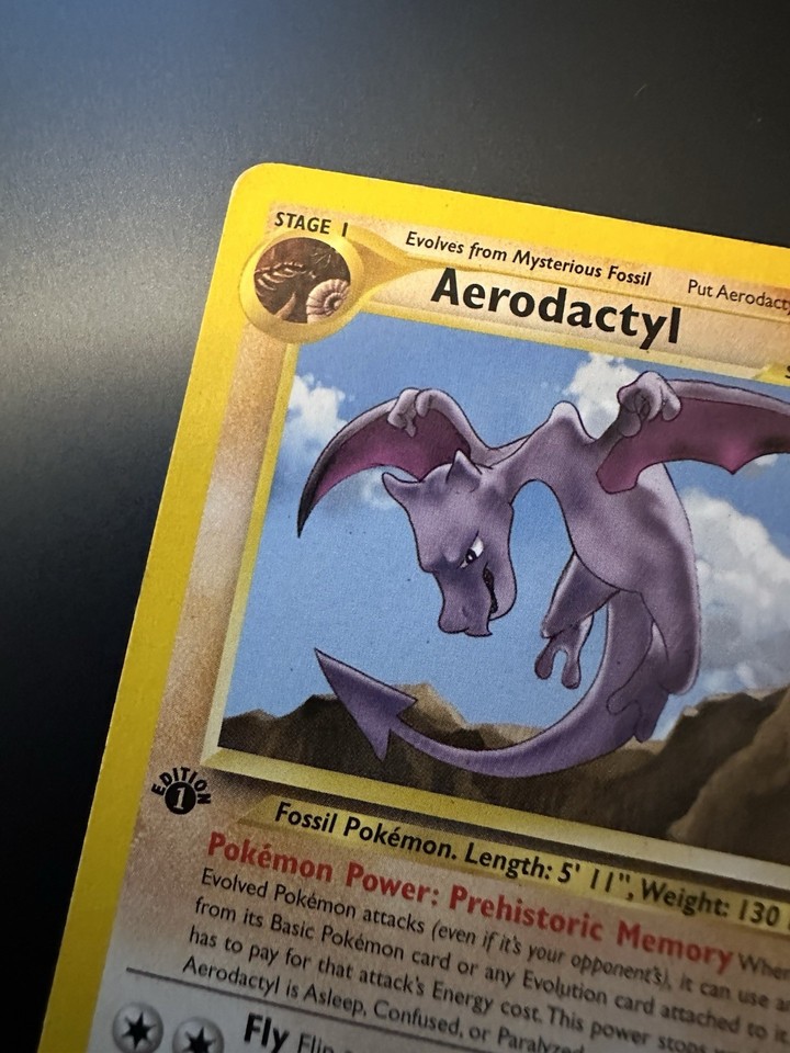 Pokémon TCG Aerodactyl Neo Revelation Card 15/64 1st Edition Rare | eBay UK