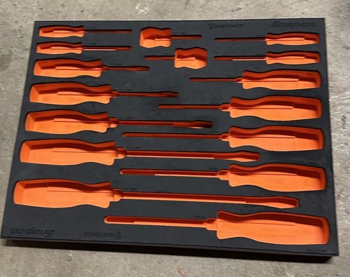 Snap-On SGDX160BO Foam Only Screwdriver Organizer | eBay