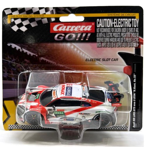 Carrera GO 64226 Audi R8 LMS GT3 evo II DTM "René Rast, No.33" 1/43 ...