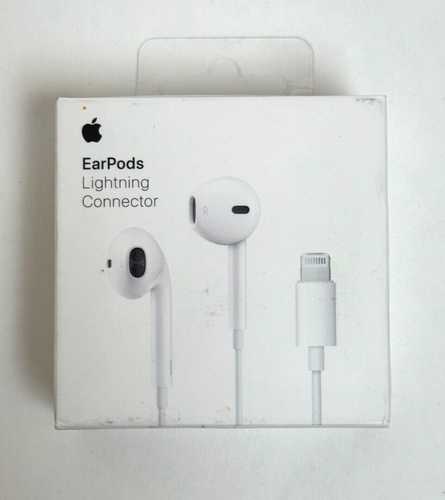 FACTORY SEALED Apple Lightning EarPod Headphone iPhone 7 8 Plus XS Max 12 13 14 | eBay