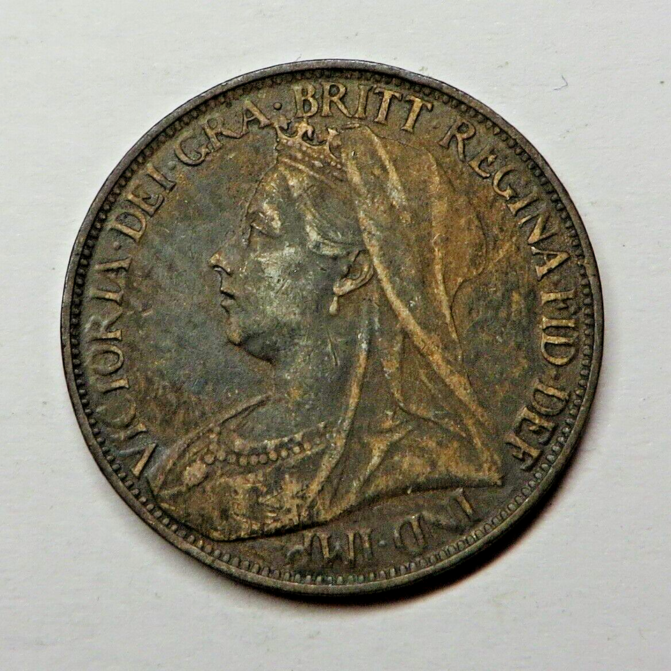 Great Britain Farthing 1898 Bronze KM#788.2 | eBay