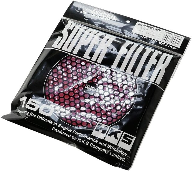 HKS Super Mega Flow Filter Element Replacement 150mm Red for sale ...