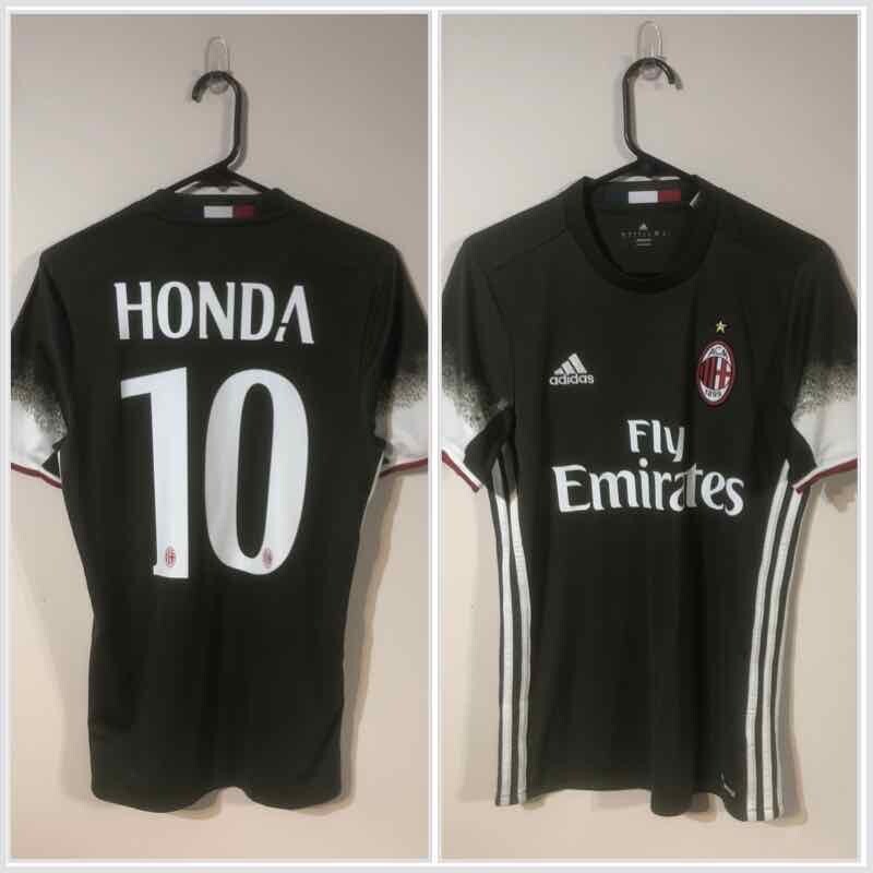 Honda Milan Ac AC Milan 2014 2016 Honda #10 Homekit Nameset Printing