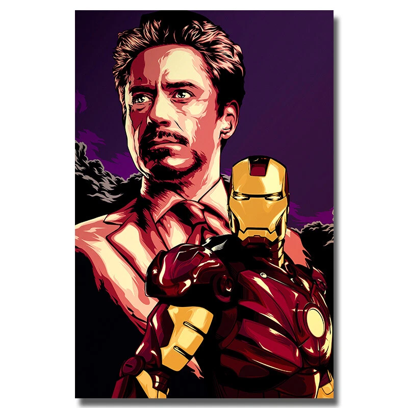 Iron Man Pop Art Poster