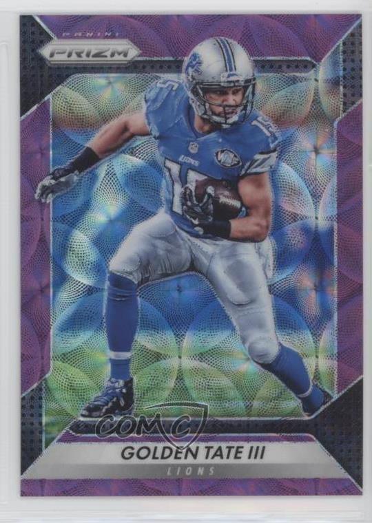 2016 Panini Prizm - Purple Scope Prizm #49 Golden Tate /99 for sale ...