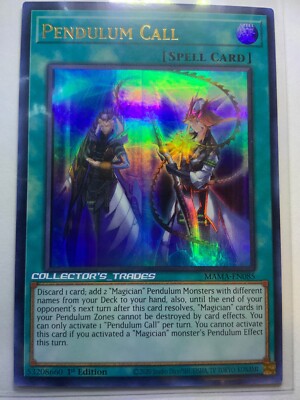 Pendulum Call MAMA-EN085(UR) Yugioh! Magnificent Mavens | eBay