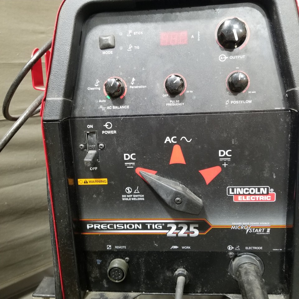 Lincoln Electric Precision Tig 225 w. Accessories | eBay
