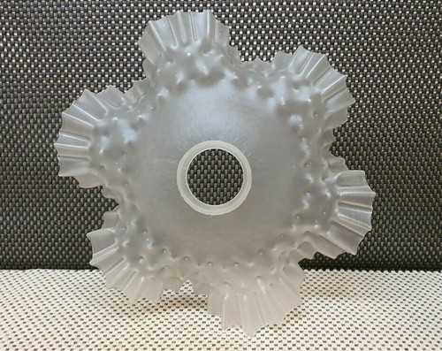 Antique Abat Day Glass and Lace Clear Chandelier Suspension Decoration ...