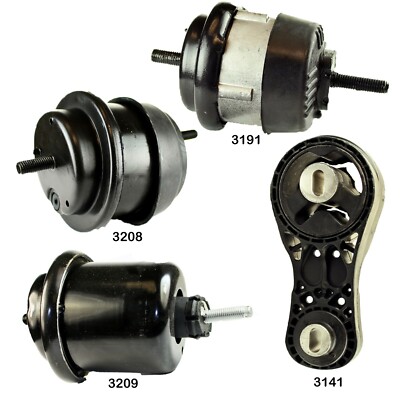 Engine & Auto Trans Mounts 4PCS For Chevrolet Traverse 09-17, GMC ...