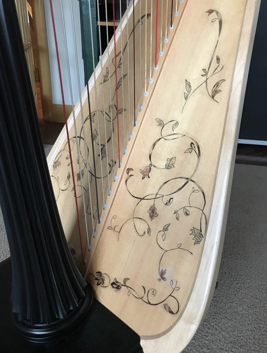 Harp Soundboard Decoration | Shelly Lighting