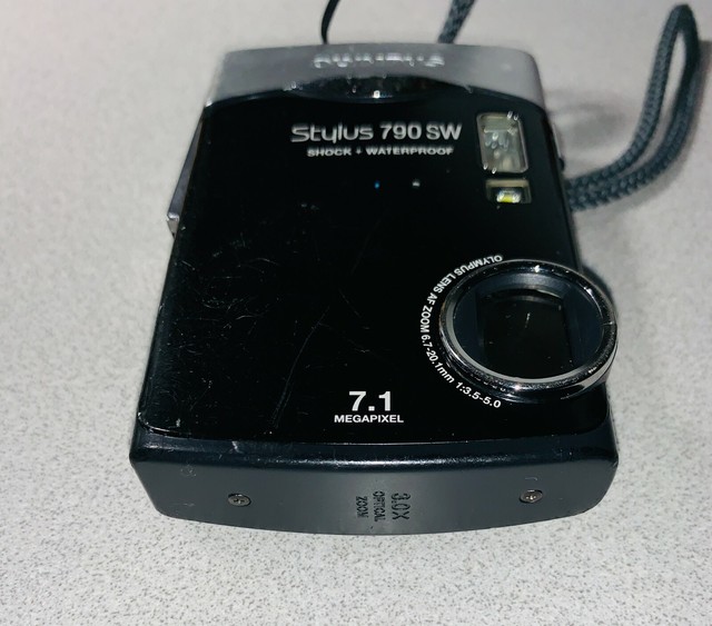 Olympus Stylus 790 SW 7.1MP Digital Camera - Black for sale online | eBay