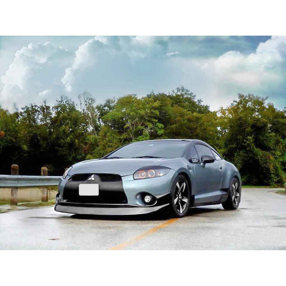 KBD Polyurethane Front Bumper Lip 06 07 08 Fits Mitsubishi Eclipse 37 ...