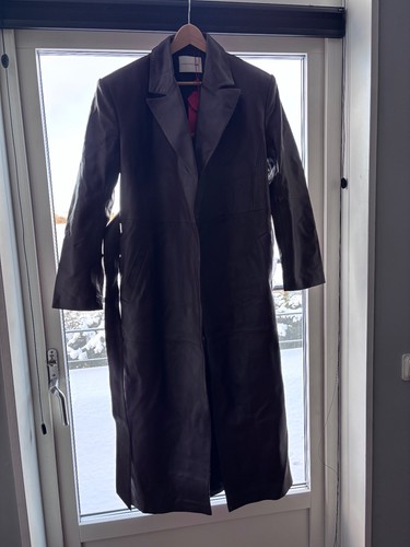 MAGDA BUTRYM H&M leather Mantel - S | eBay UK