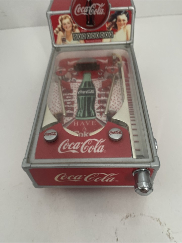 1999 Coca-Cola Pinball machine Lights Up and Works Used and in Great ...