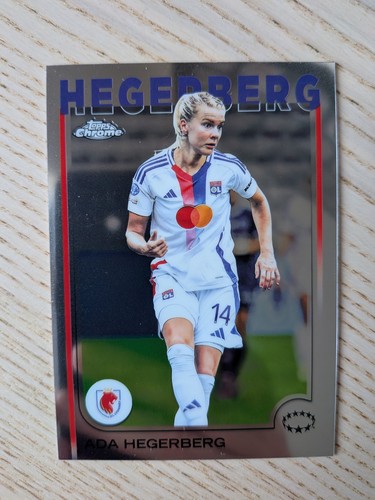 2024-25 Topps Chrome UWCL Ada Hegerberg Lyon Base Card | eBay UK