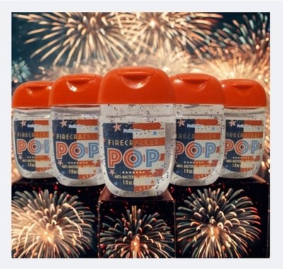 ALL NEW 5-Pack FIRECRACKER POP PocketBac Sanitizers 1 oz Bath & Body Works | eBay