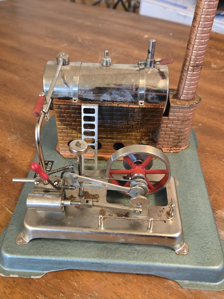 Vintage Jensen Model 75 Dry Fuel Steam Engine Works Great! | eBay