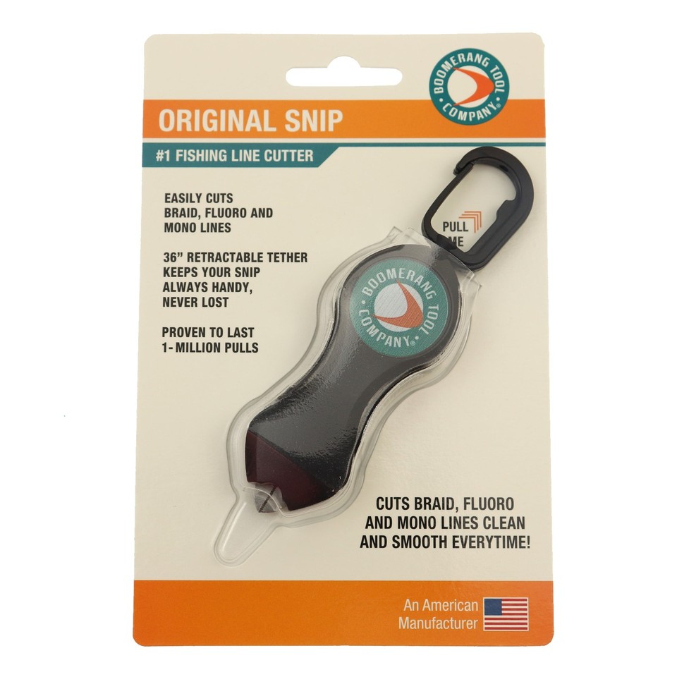 Boomerang Tool SNIP Basic Fishing Line Cutter, Black | eBay