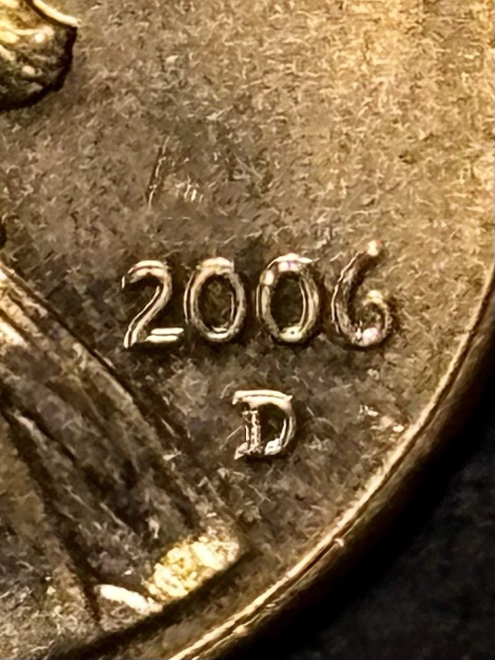 2006 D Lincoln Penny Error Coin Double Die Obverse/ Reverse ...