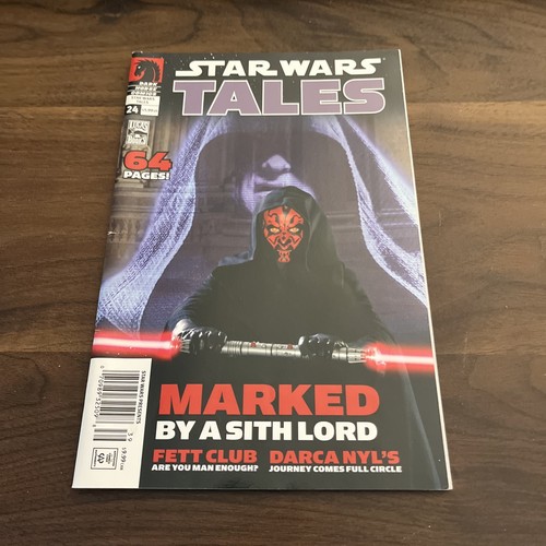 DARK HORSE COMICS STAR WARS TALES MARKED BY A SITH LORD #24 JUNE 2005 ...