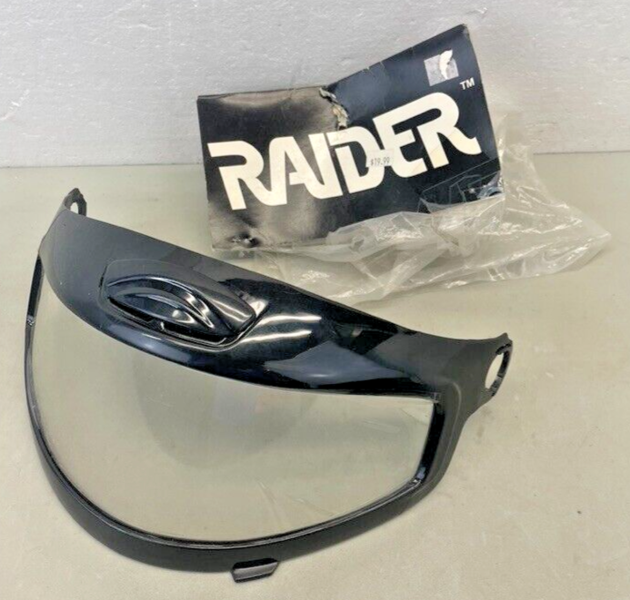 Raider Motorcycle Helmet Dual Lens Replacement Shield, Clear, 26-2000 ...