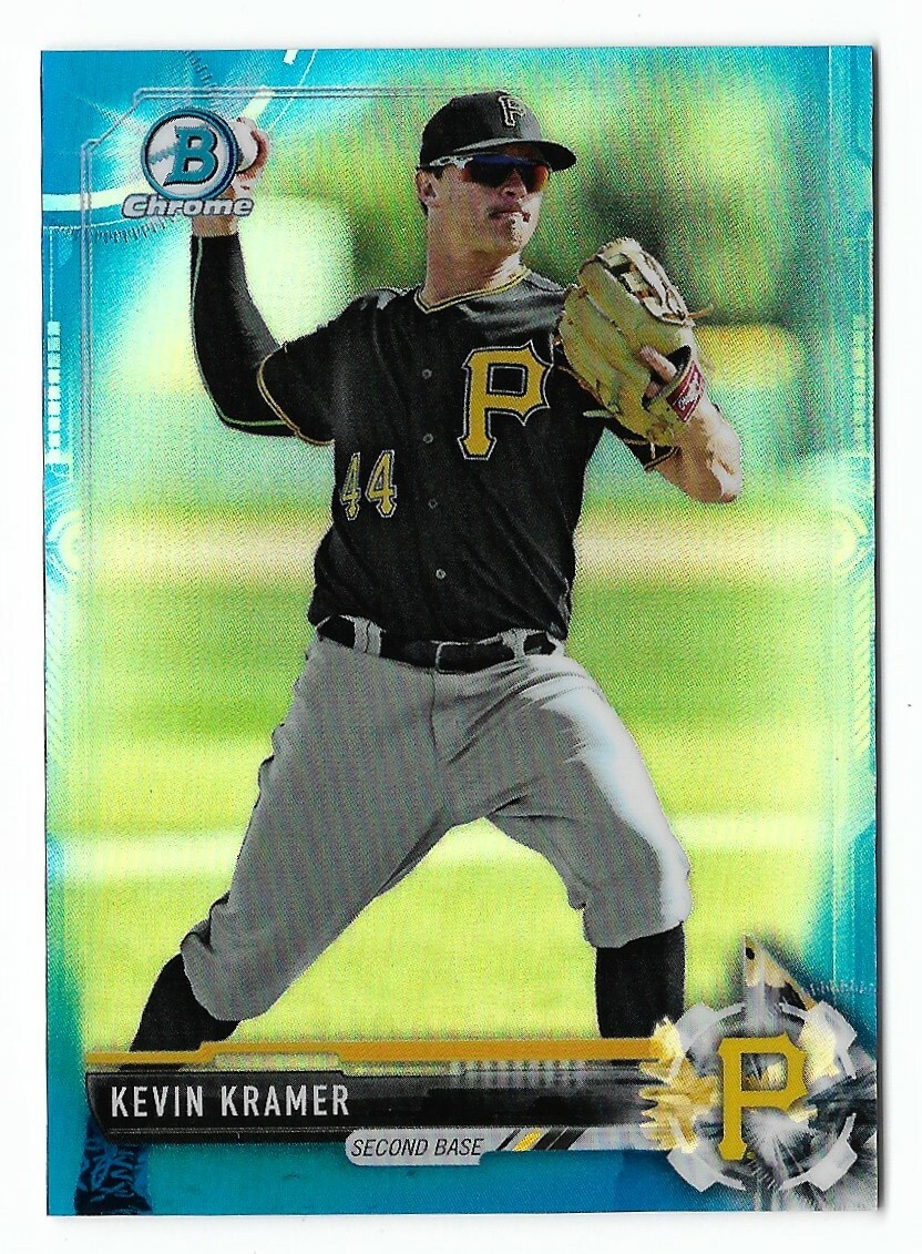 2017 Bowman Chrome - Prospects Kevin Kramer #BCP178 Blue Refractor /150 ...