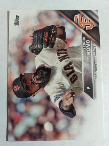2016 Topps 596 Sergio Romo | eBay