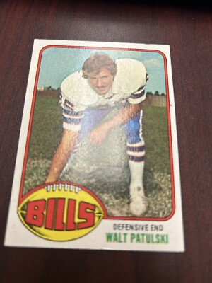 Walt Patulski 1976 Topps #358 Football Card (a2) | eBay