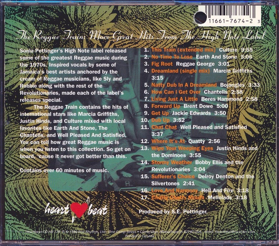 CD Earth & Stone, Reggae George, Hell & Fire, Bojangles, Culture, Etc ...