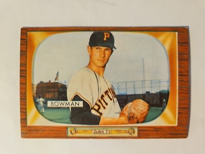 1955 Bowman Set-Break #115 Roger Bowman NR-MINT Pittsburg Pirates | eBay