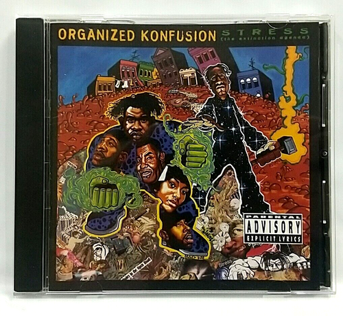 (CD) Organized Konfusion ‎– Stress, US Press, HB-61406-2, Album, Near ...