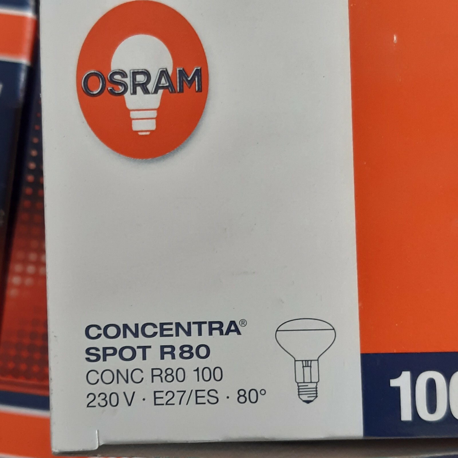 AUSWAHL Osram CONCENTRA Reflektor Spot R80 R63 80° 30° E27 25W 40W 60W ...