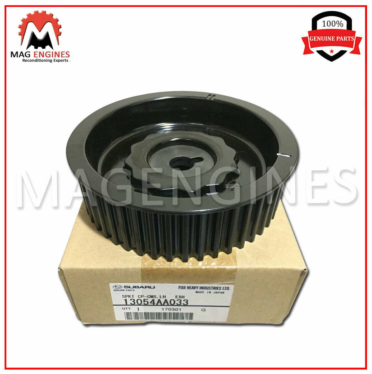 13054-AA033 GENUINE OEM SPROCKET COMPLETE-CAMSHAFT EXHAUST,LEFT ...