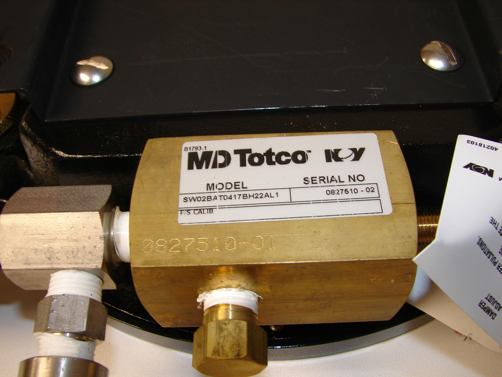 *NEW* MD Totco NOV Martin Decker 8.5" 10,000 lbs Load Cell 10K Sensater ...