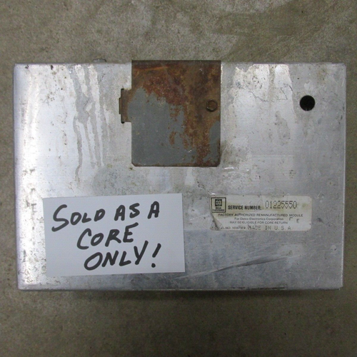 82 1982 CORVETTE 350 CROSSFIRE ECM ENGINE COMPUTER **SOLD FOR PARTS OR ...