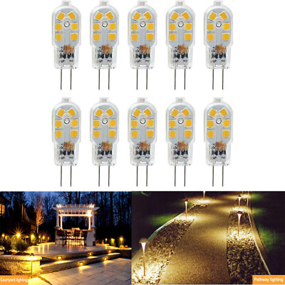 10X G4 LED Bi-Pin Base bulb Lamp For Landscape Chandelier Under Cabinet ...