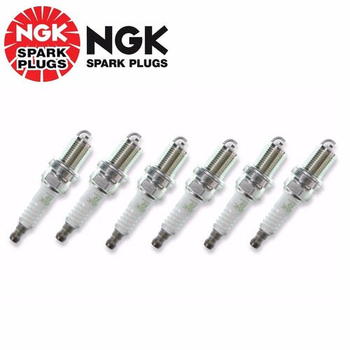 6 x NGK V Power Resistor Spark Plugs 6962 BKR6E (FOR BMW Isuzu Jaguar ...